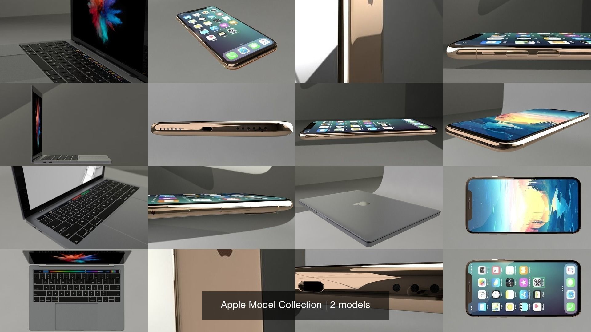 Apple Model Collection | CGTrader