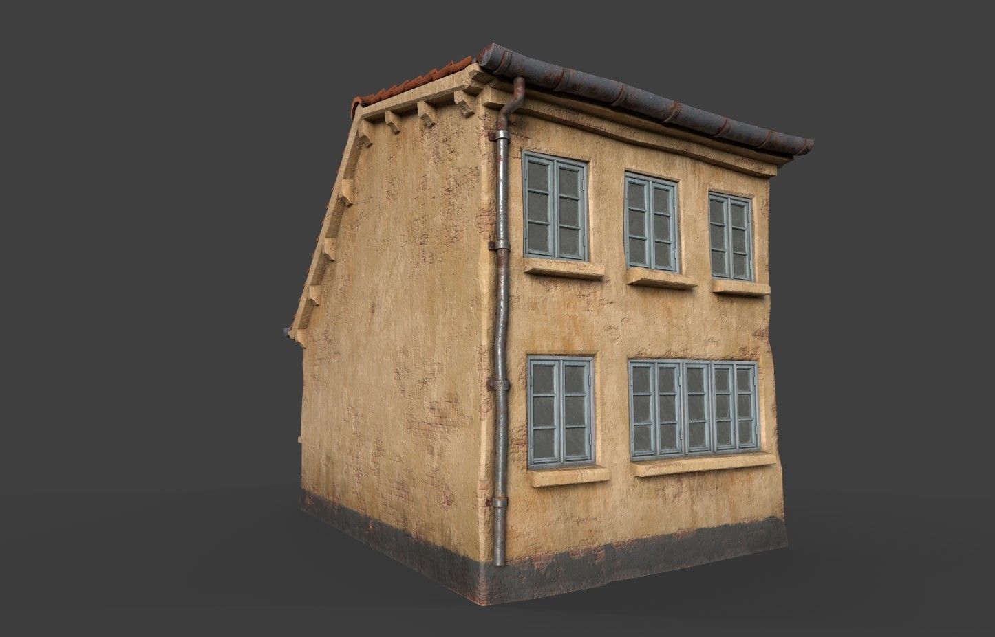 European House A2 3D model-texture 3D model | CGTrader