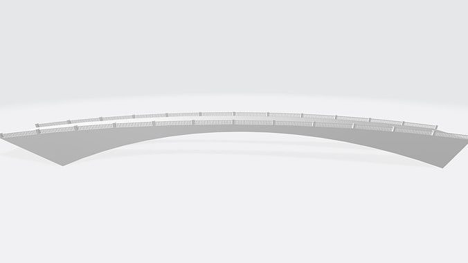 bridge made of metal 3D model | CGTrader