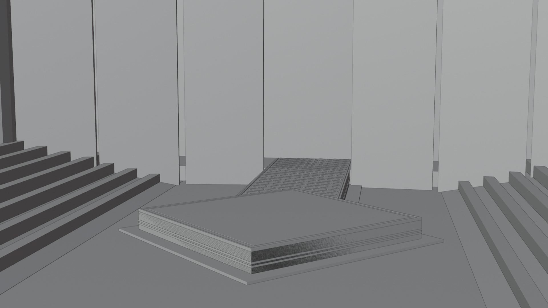 Stage 03 for Blender and CLO 3D 3D model | CGTrader