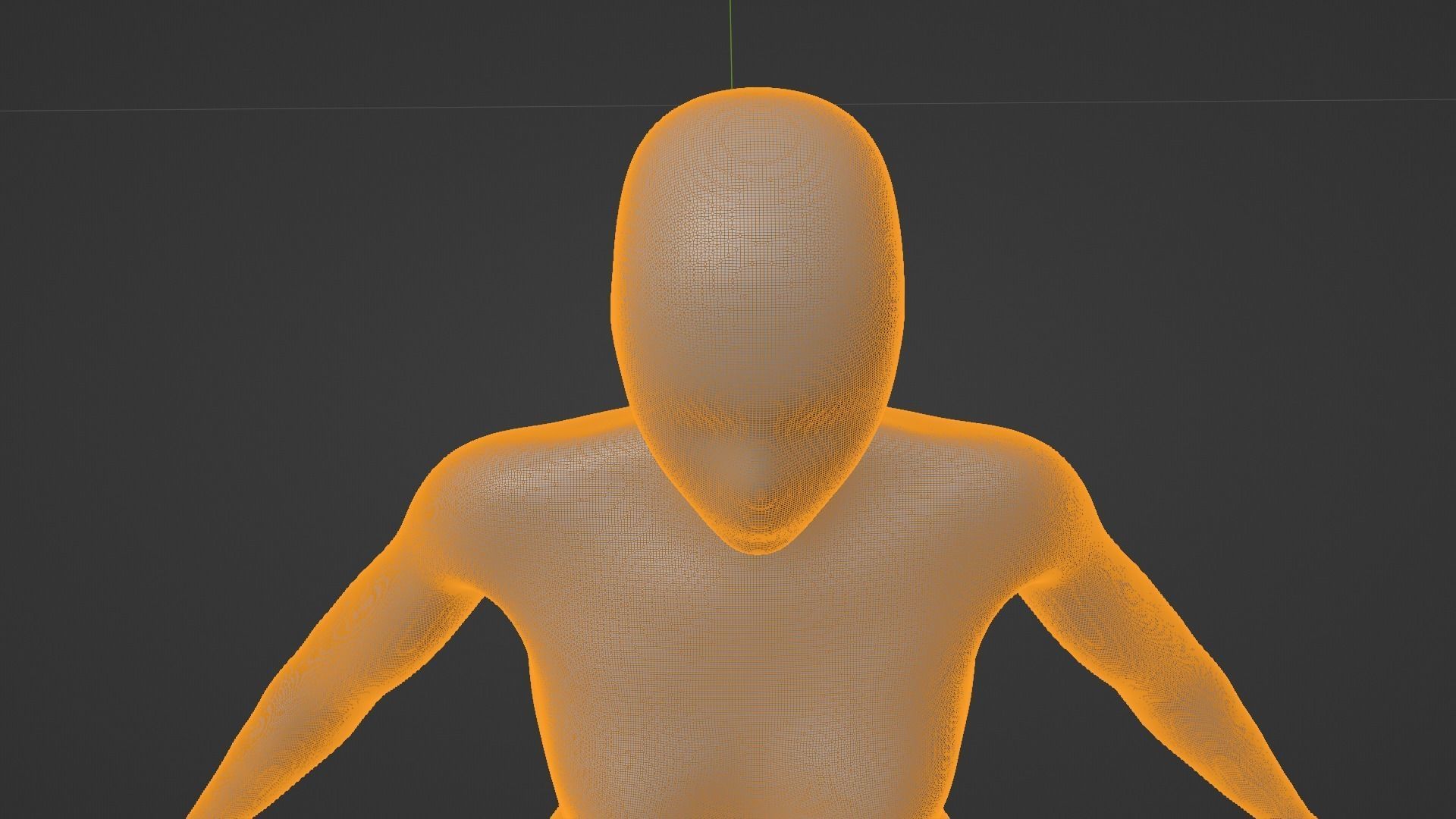 Female base mesh free 3D model | CGTrader