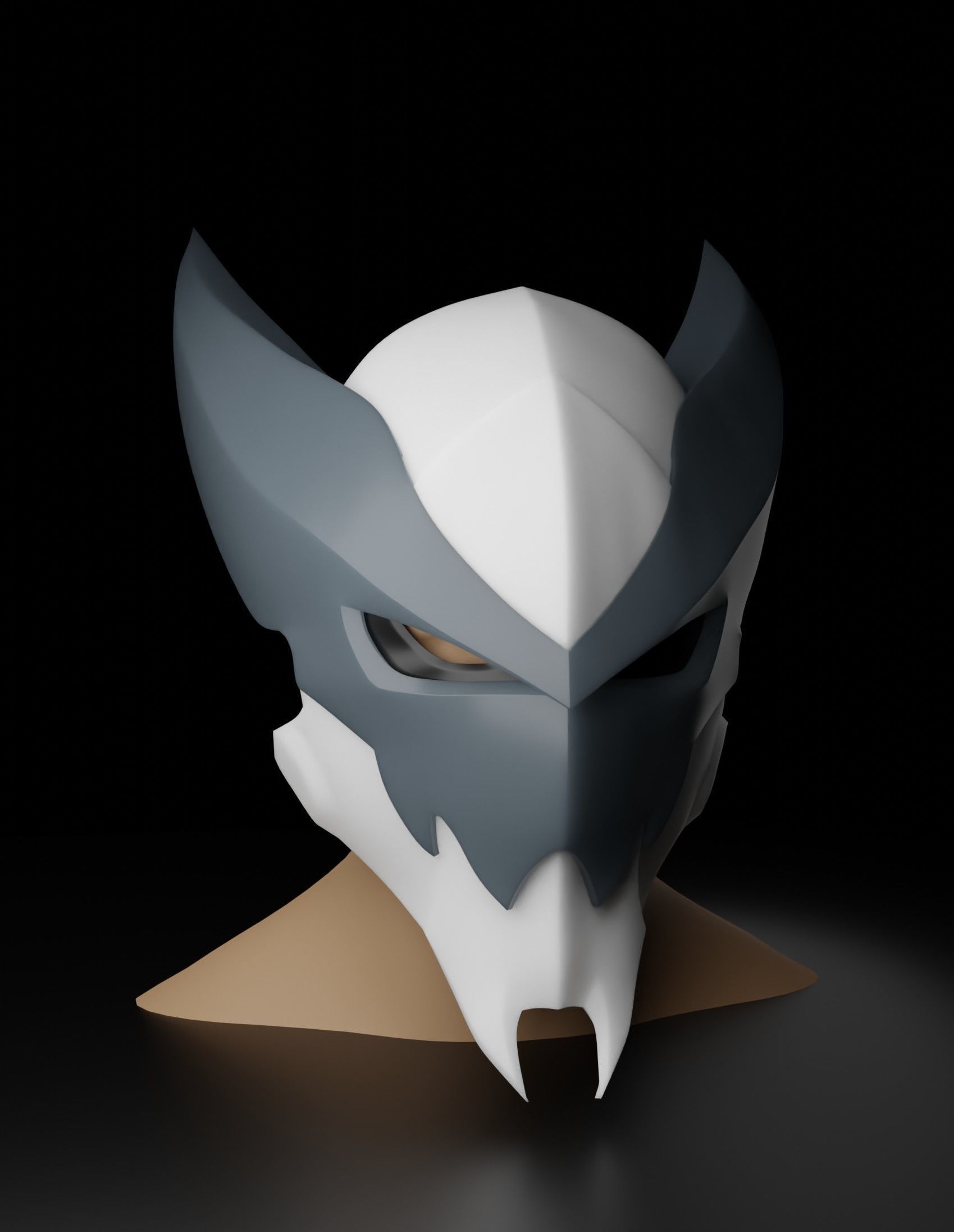 Marvel Hero - Poison Wolverine 3D Helmet 3D model | CGTrader