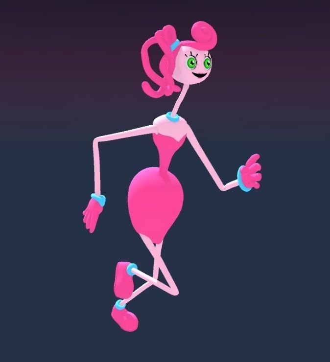 3D model Mommy long legs Game Ready VR / AR / low-poly | CGTrader