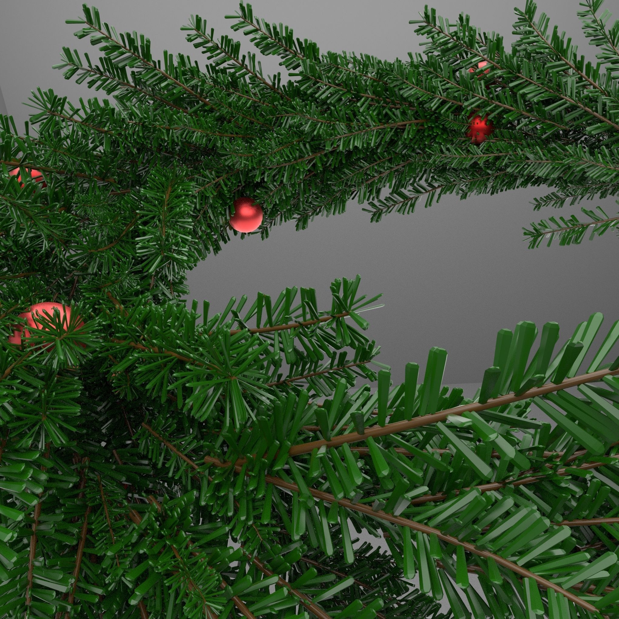 Christmas Garland 3D model | CGTrader
