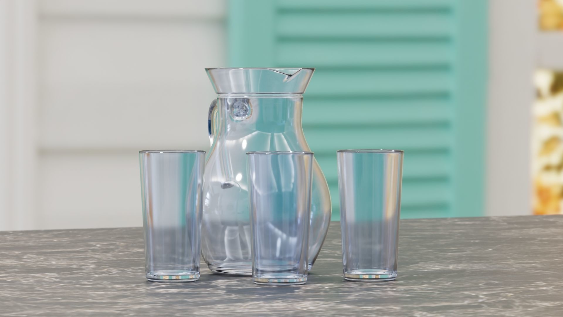 Water Pitcher 3D model | CGTrader
