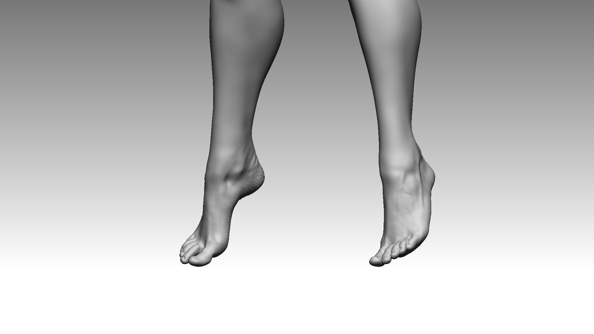 Female body Base mesh 3D model | CGTrader