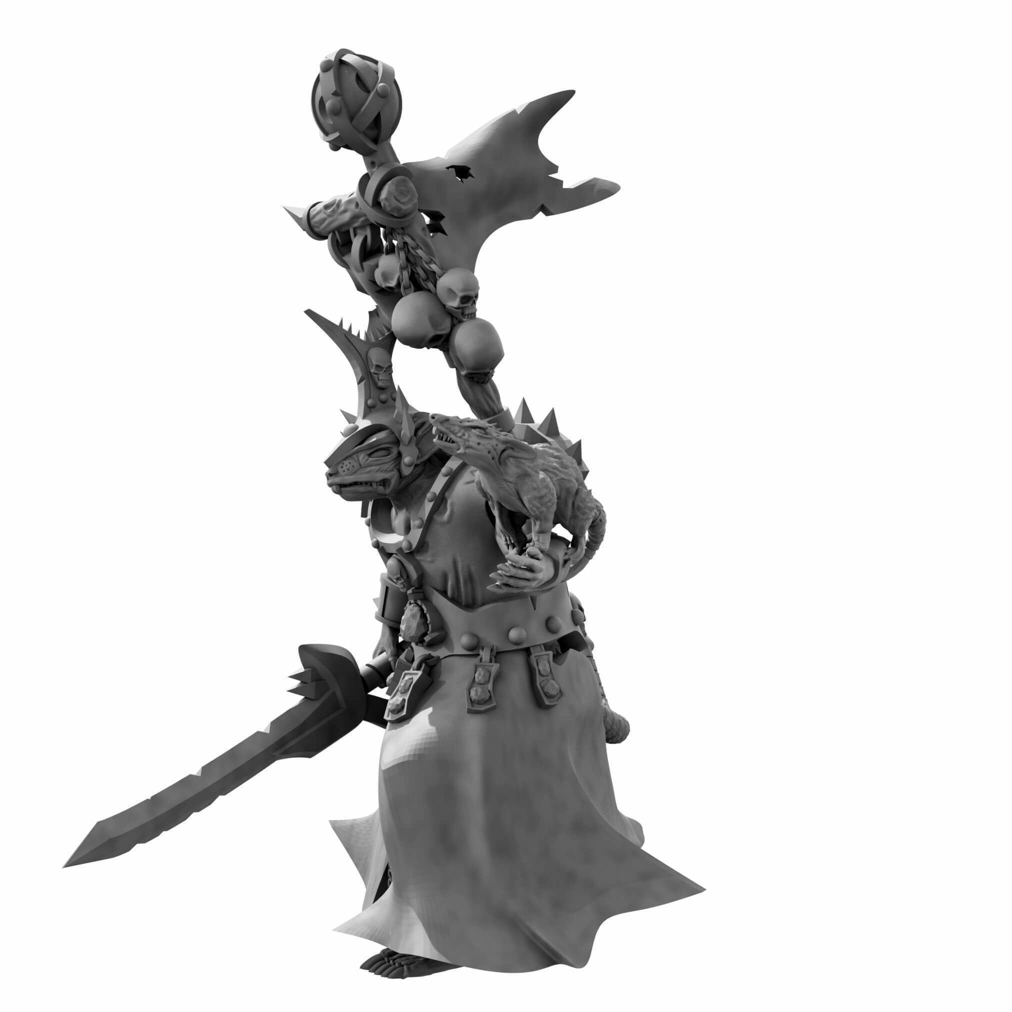 Free Sample Lord Of Rats Rat Swarms Miniature free 3D model 3D ...