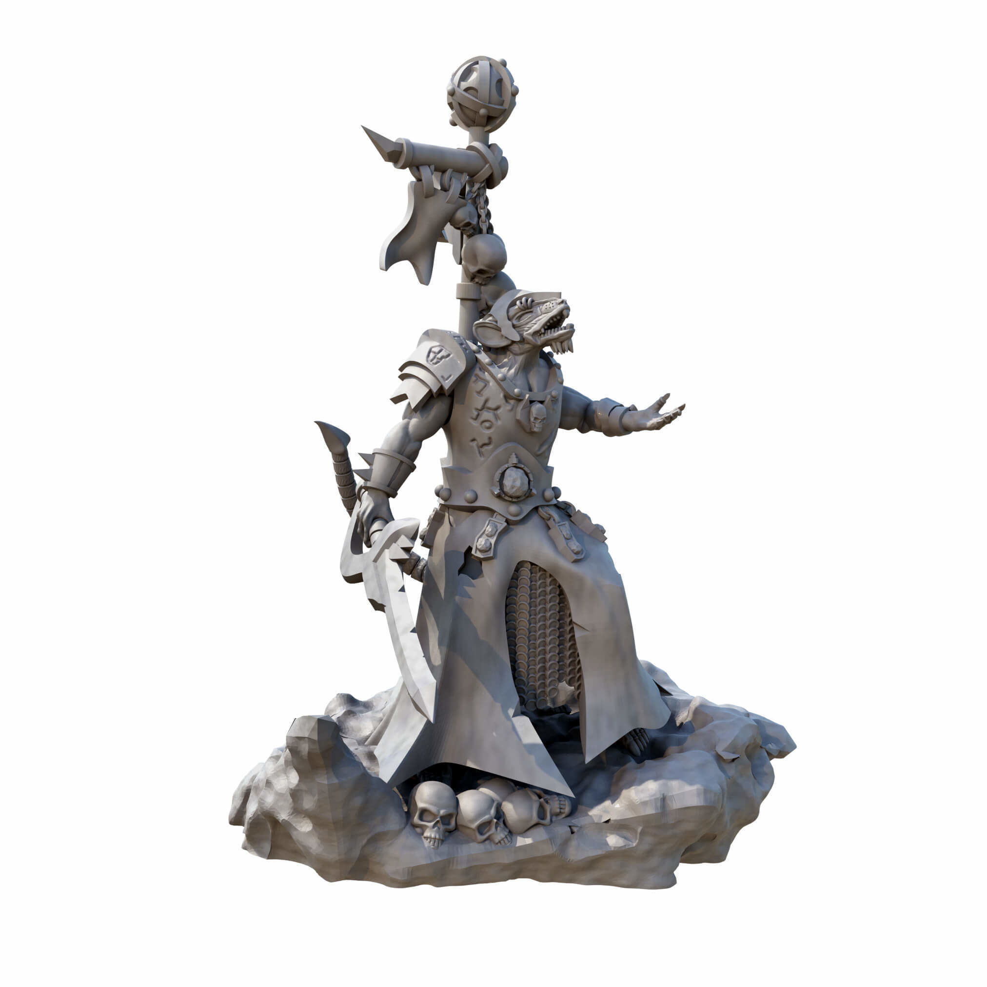 Free Sample Lord Of Rats Rat Swarms Miniature free 3D model 3D ...