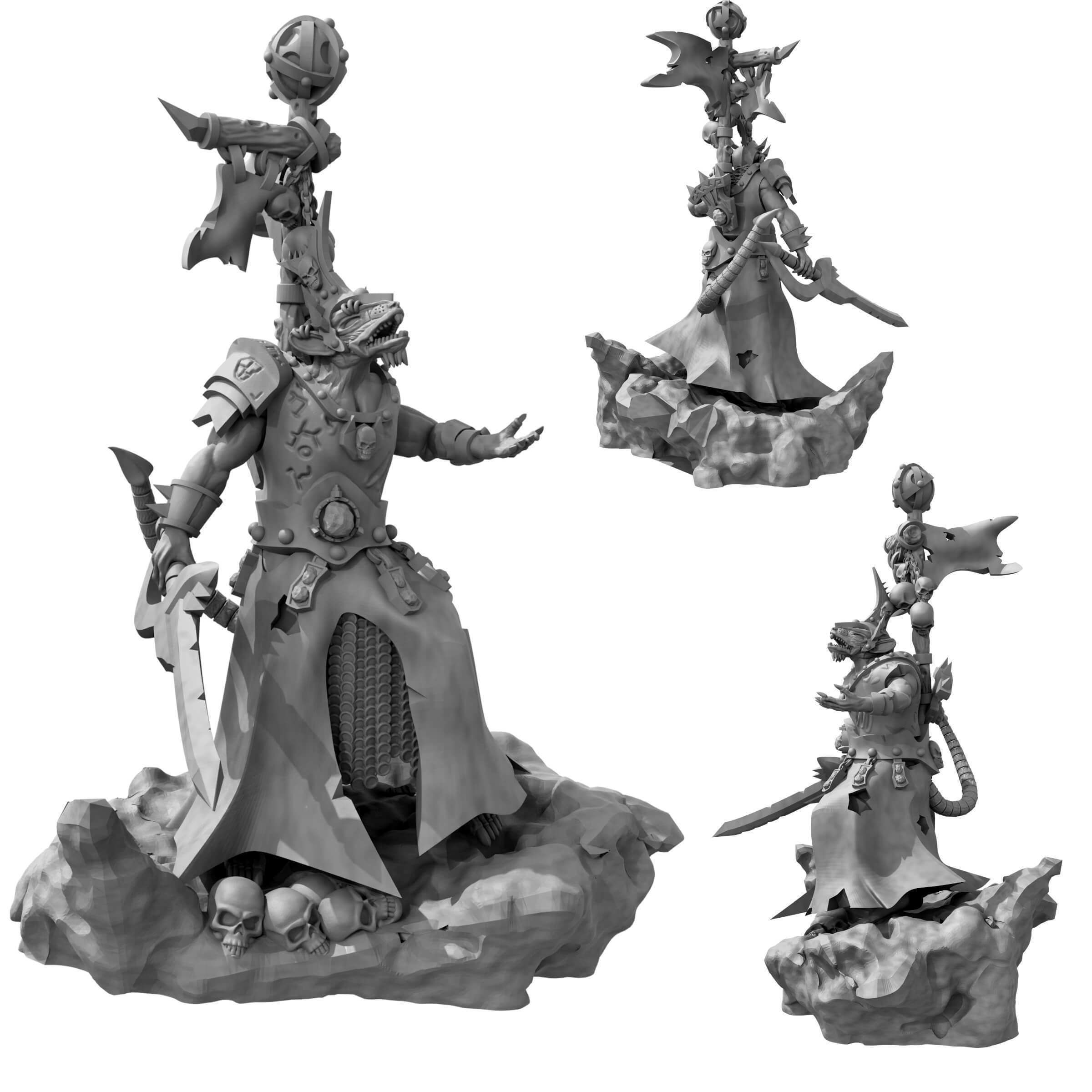 Free Sample Lord Of Rats Rat Swarms Miniature free 3D model 3D ...