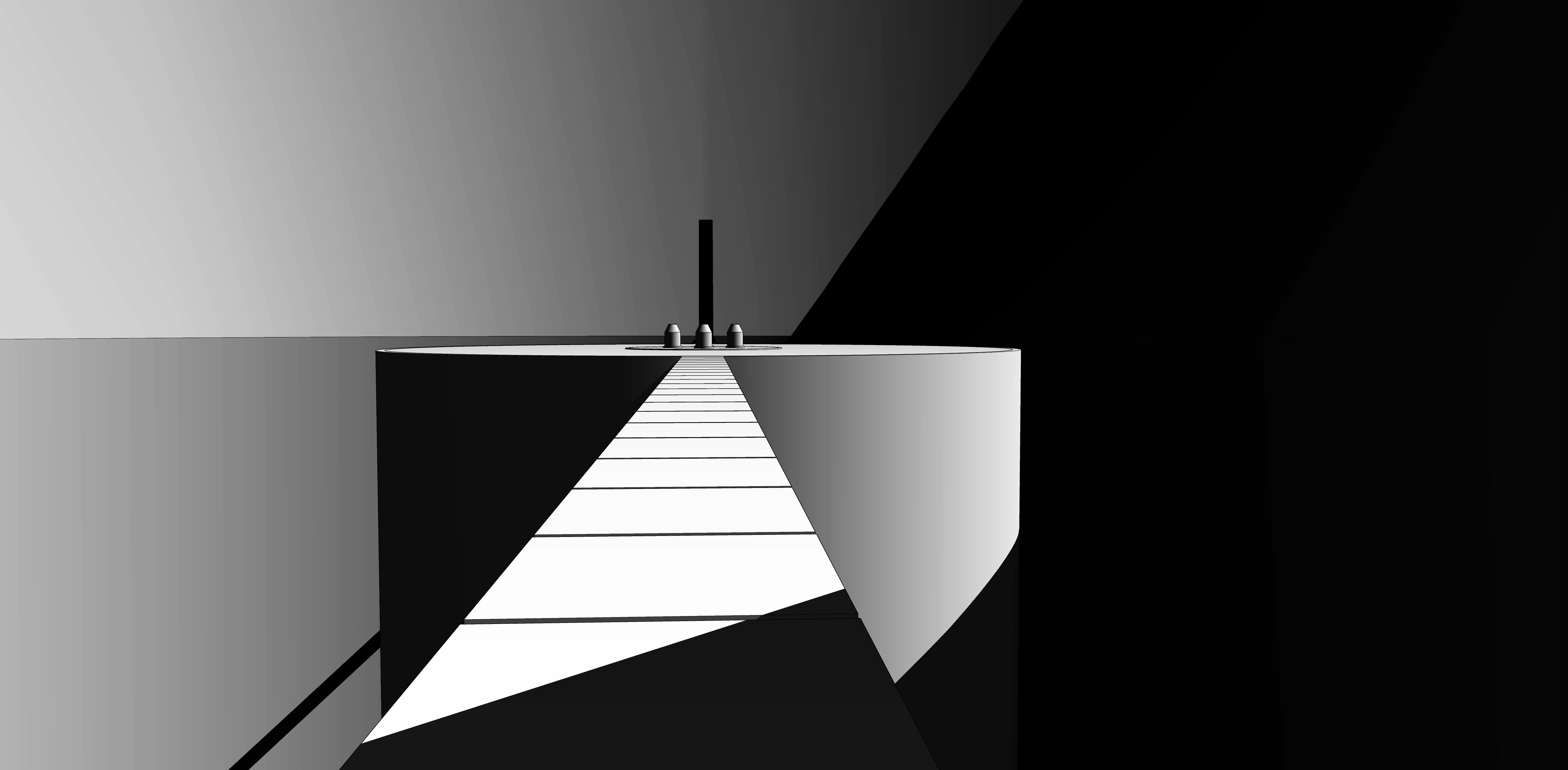 3D model Megastructure Continuous Body sector Blame Tsutomu Nihei VR ...