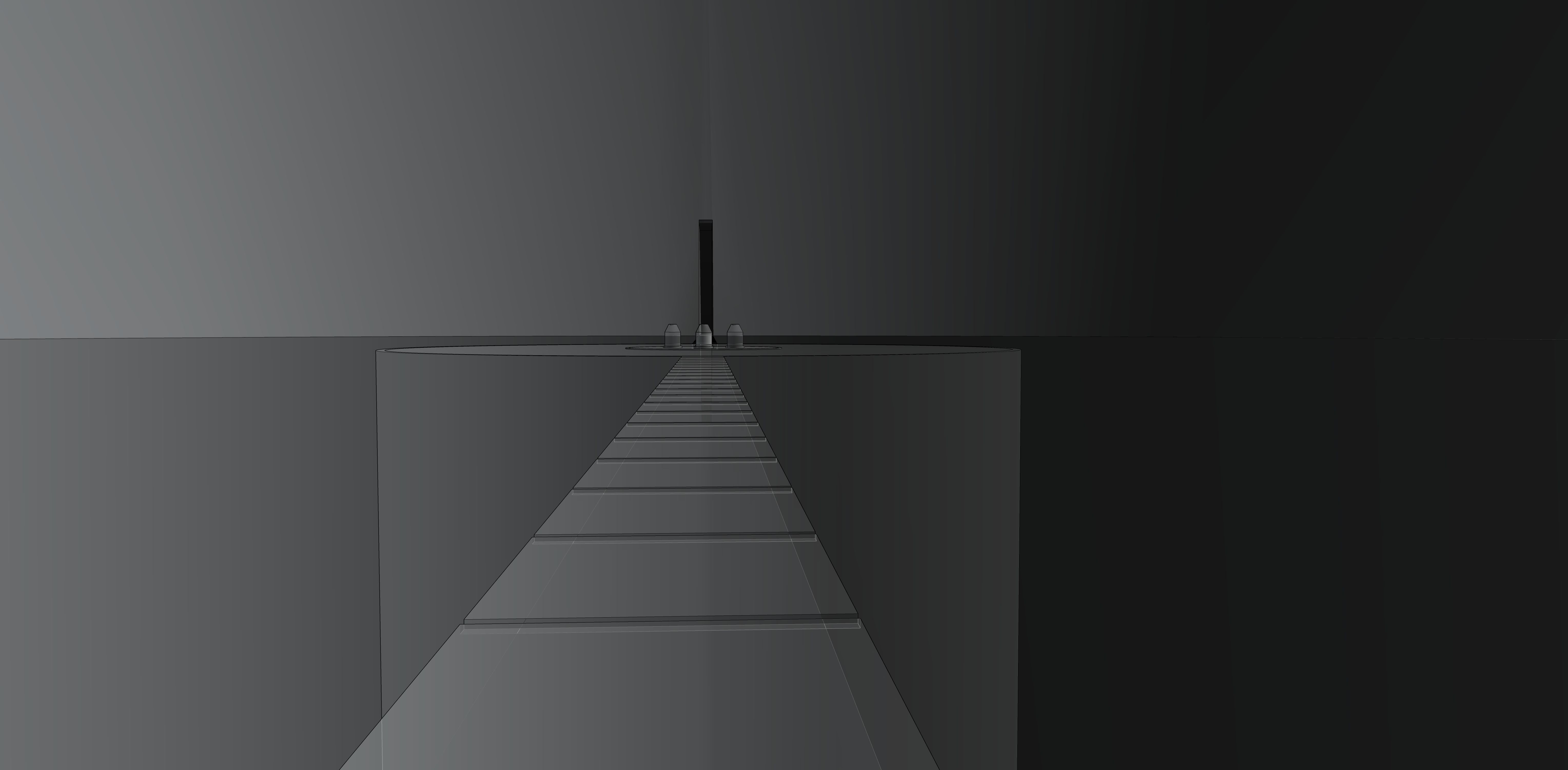 3D model Megastructure Continuous Body sector Blame Tsutomu Nihei VR ...