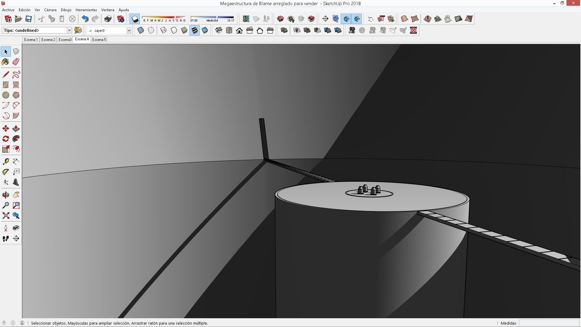 3D model Megastructure Continuous Body sector Blame Tsutomu Nihei VR ...