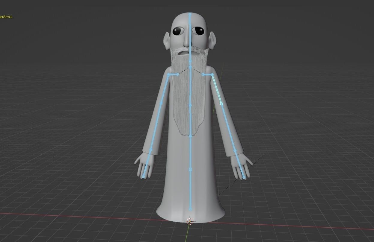 3D model Ghoul 3D rig Model VR / AR / low-poly | CGTrader