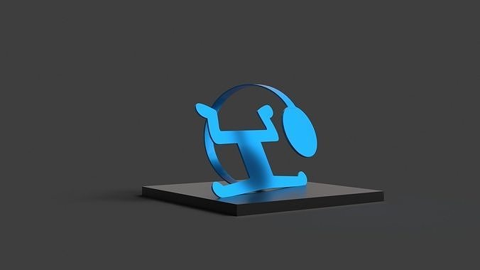 FLAT HEAD SCULPTURE- BY KEITH HARING 3D model 3D printable | CGTrader