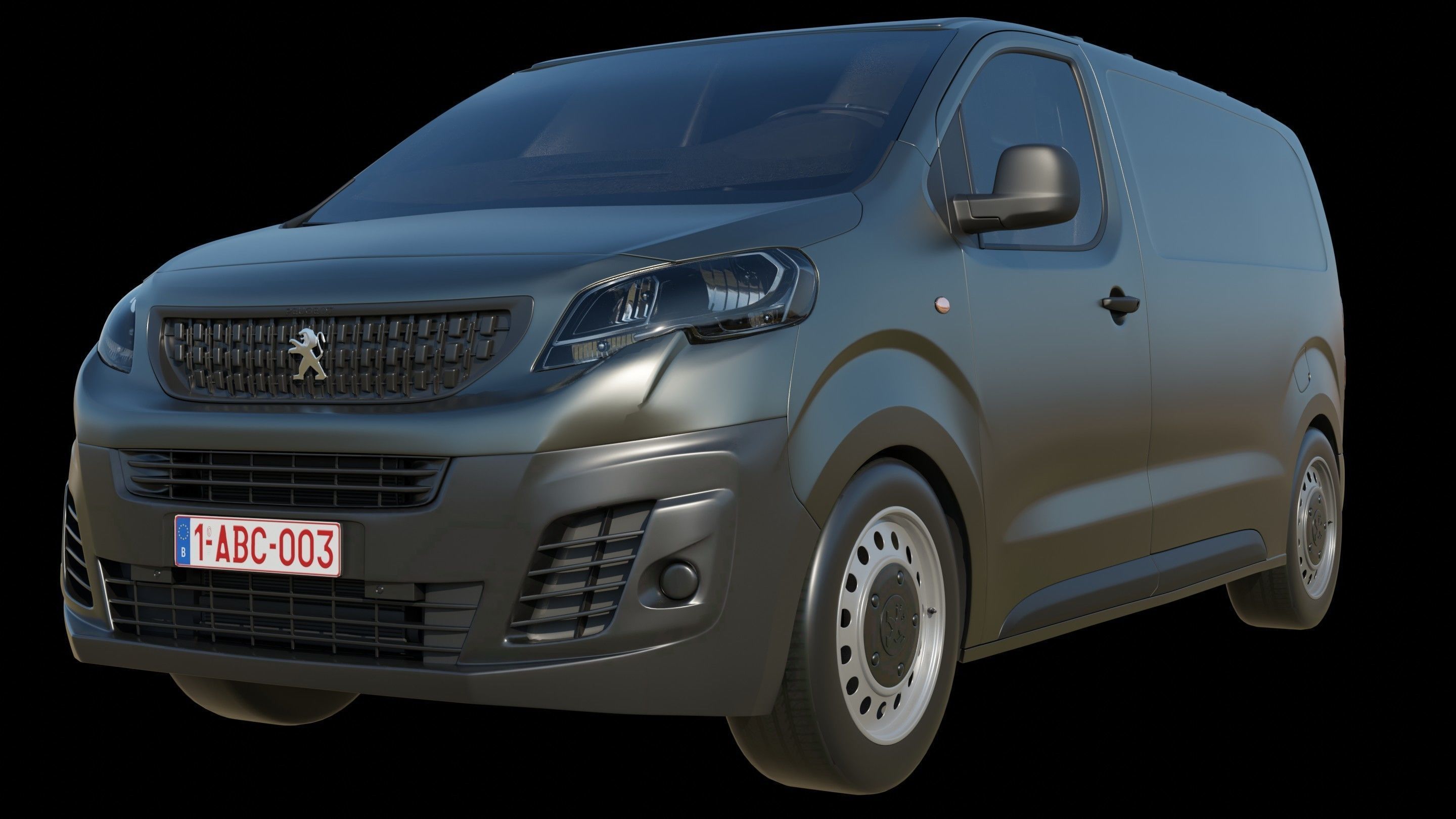 PEUGEOT MASTER CAR 3D model | CGTrader