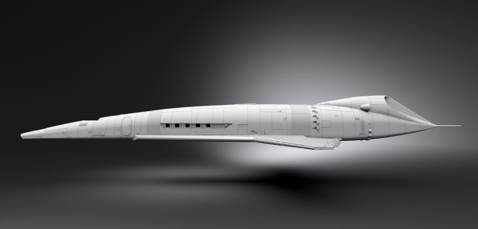 Space Clipper Orion 3 3D model 3D printable | CGTrader