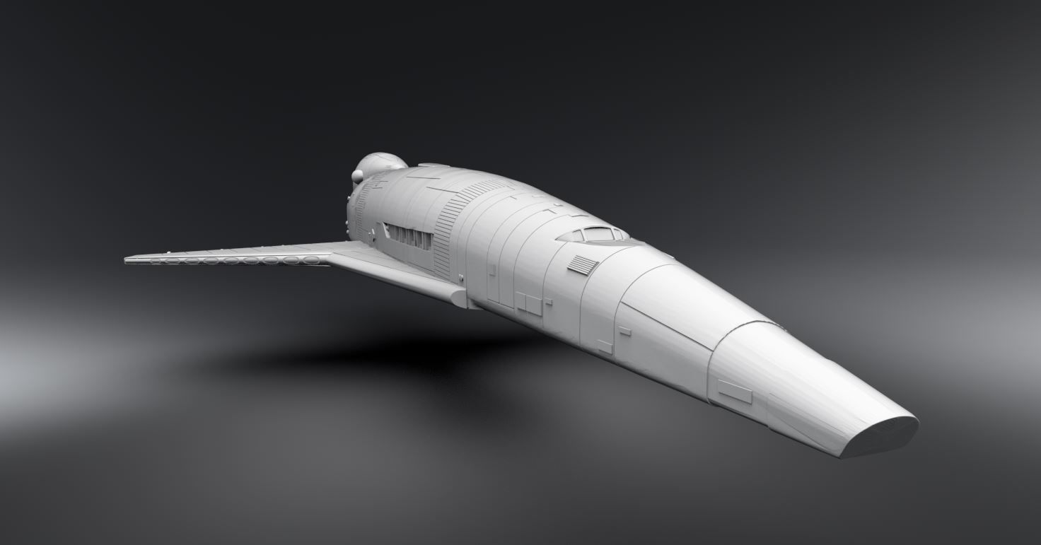 Space Clipper Orion 3 3D model 3D printable | CGTrader