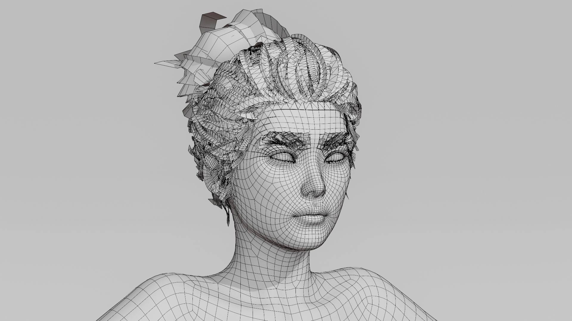 Realistic Female Character - Ching Lu 3D model rigged | CGTrader