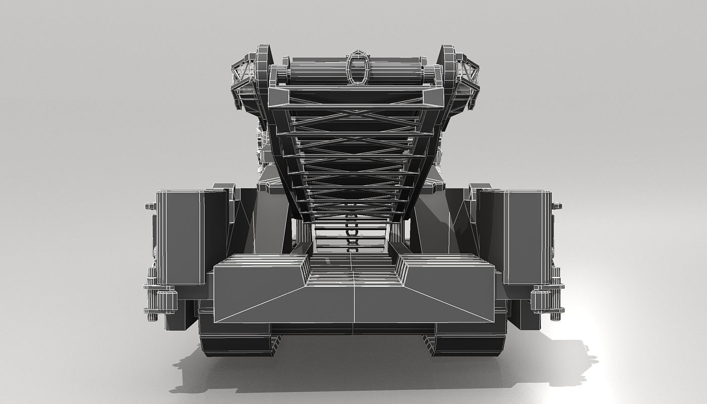 Continuous Miner 3D model | CGTrader