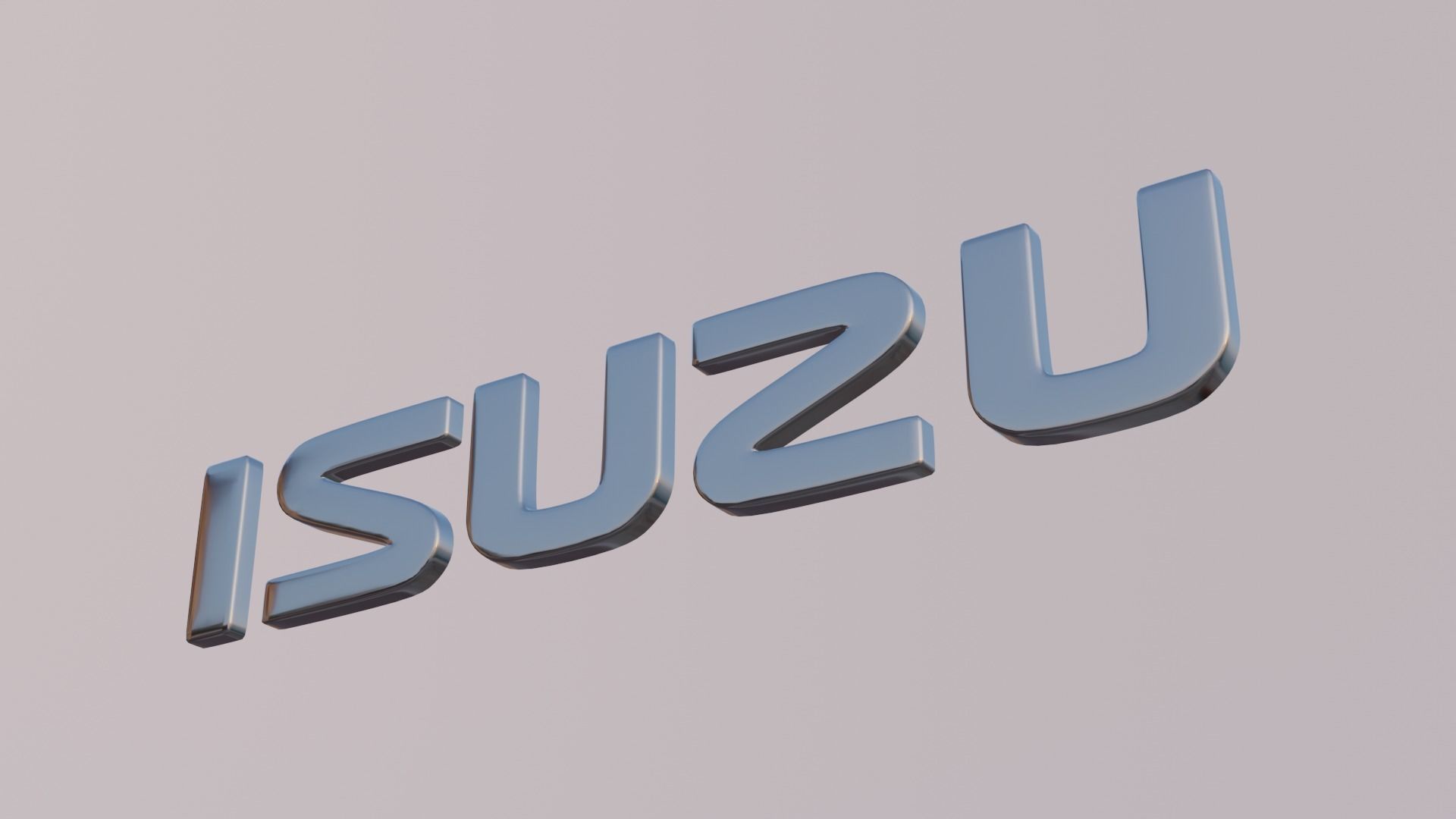 3D model Isuzu Logo - Badge - Emblem VR / AR / low-poly | CGTrader