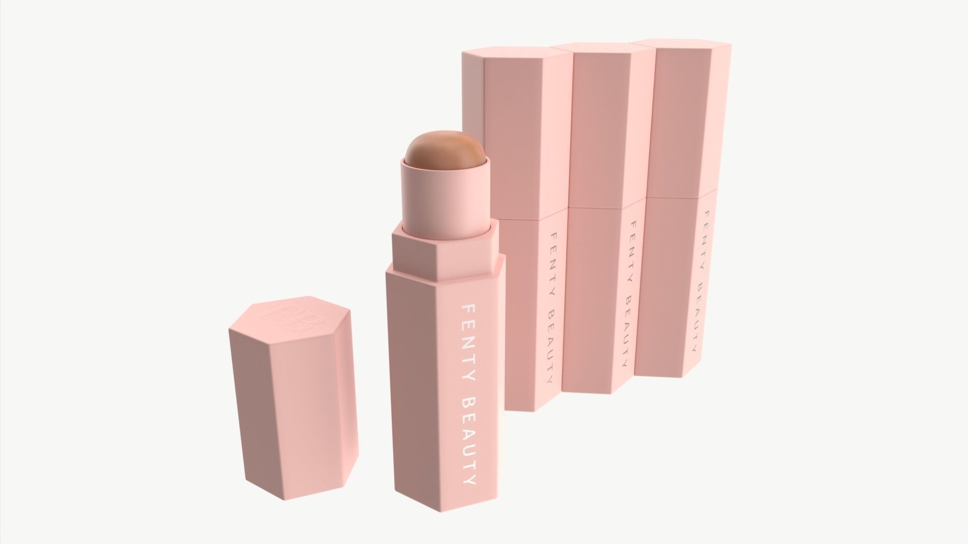 Fenty Beauty Match Stix Trio makeup sticks 3D model | CGTrader