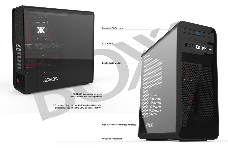 Boxx Workstation free 3D model | CGTrader