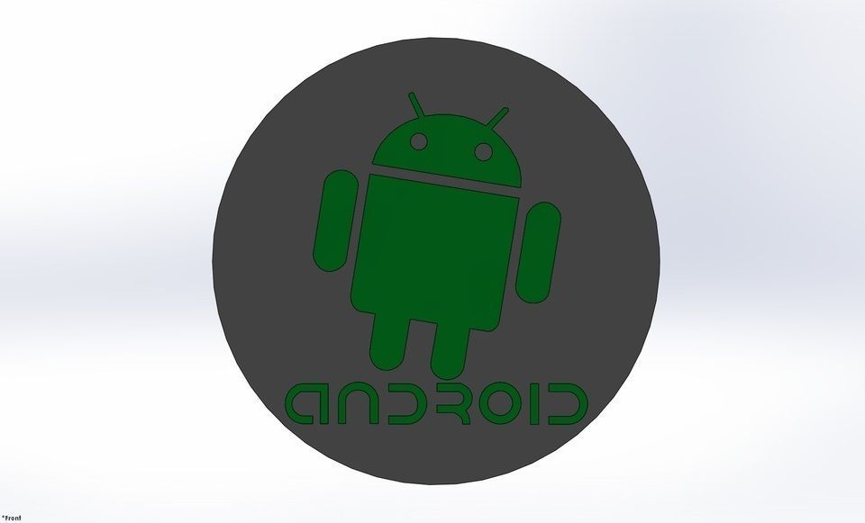 Android logo free 3D model | CGTrader