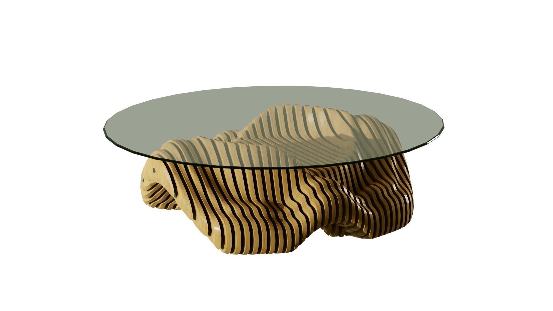 Parametric coffee table 05 3D model | CGTrader