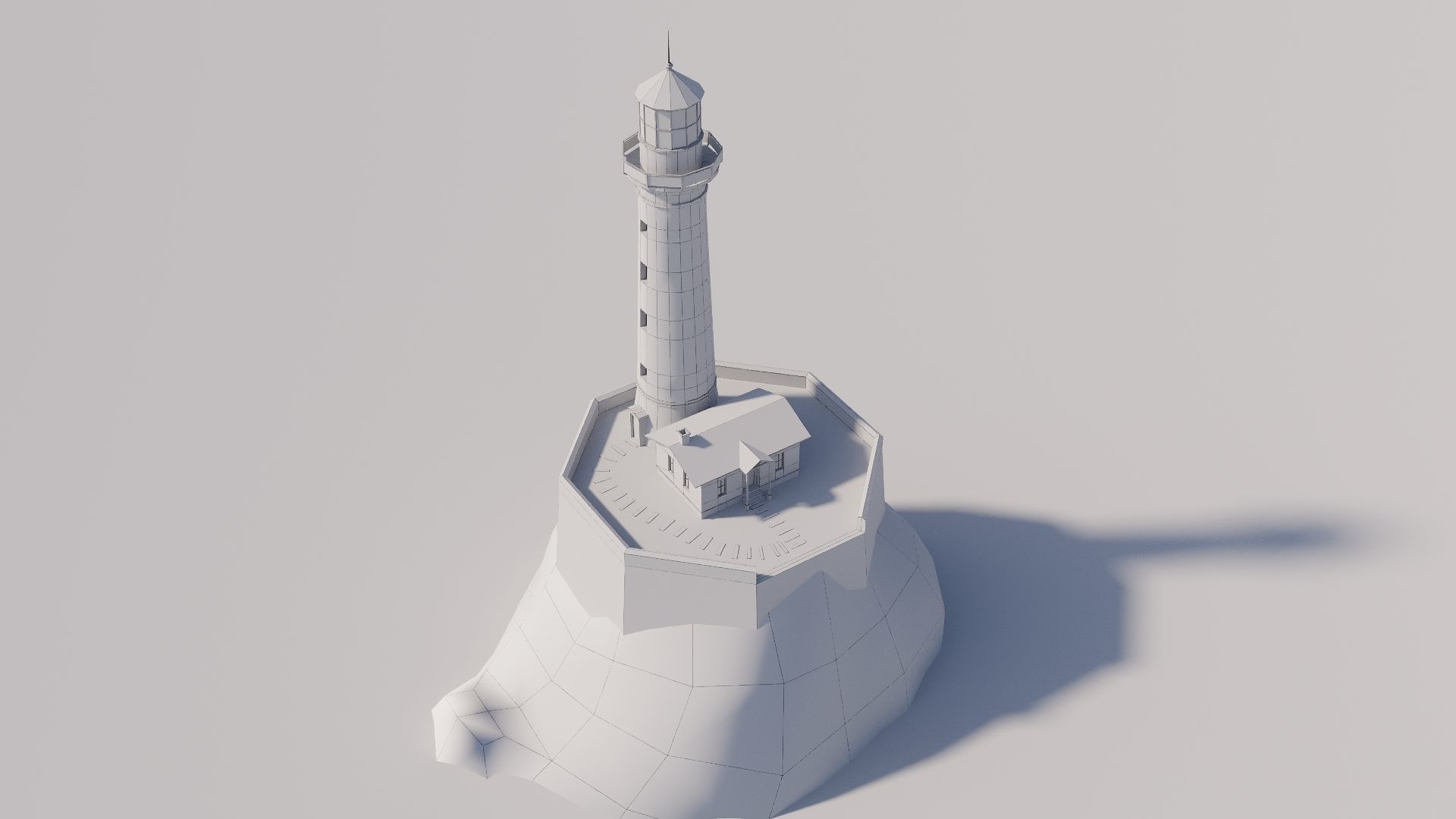 3D model Lighthouse Game Ready VR / AR / low-poly | CGTrader