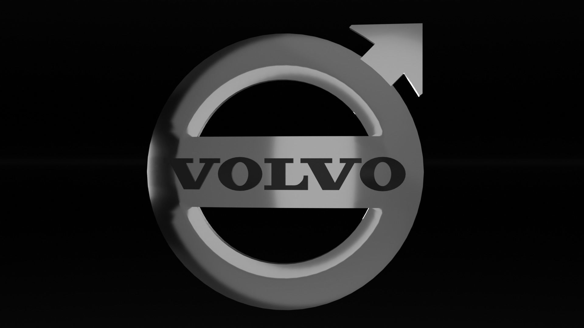 3D model Volvo Logo - Badge - Emblem VR / AR / low-poly | CGTrader
