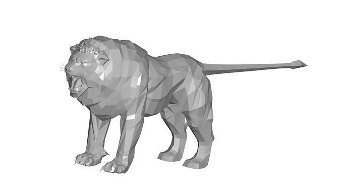 Lion 3d 3D model | CGTrader