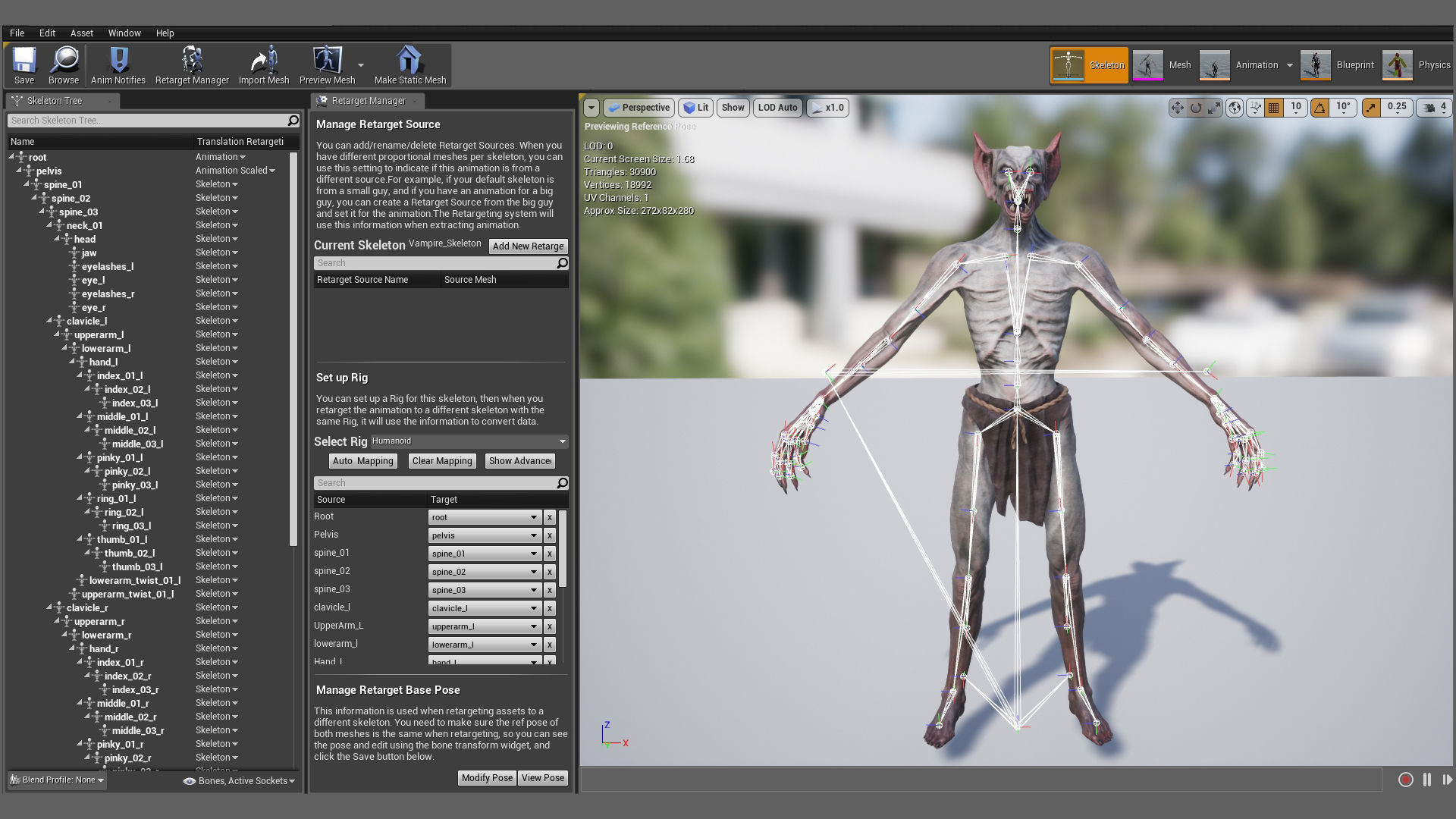 3D model Vampire VR / AR / low-poly | CGTrader