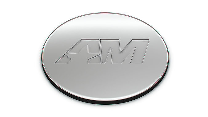 American Muscle logo 3D model | CGTrader