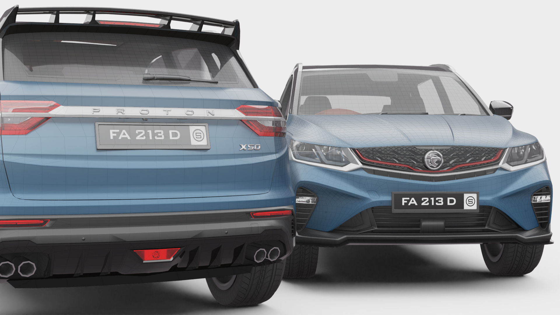 Proton X50 3D model | CGTrader