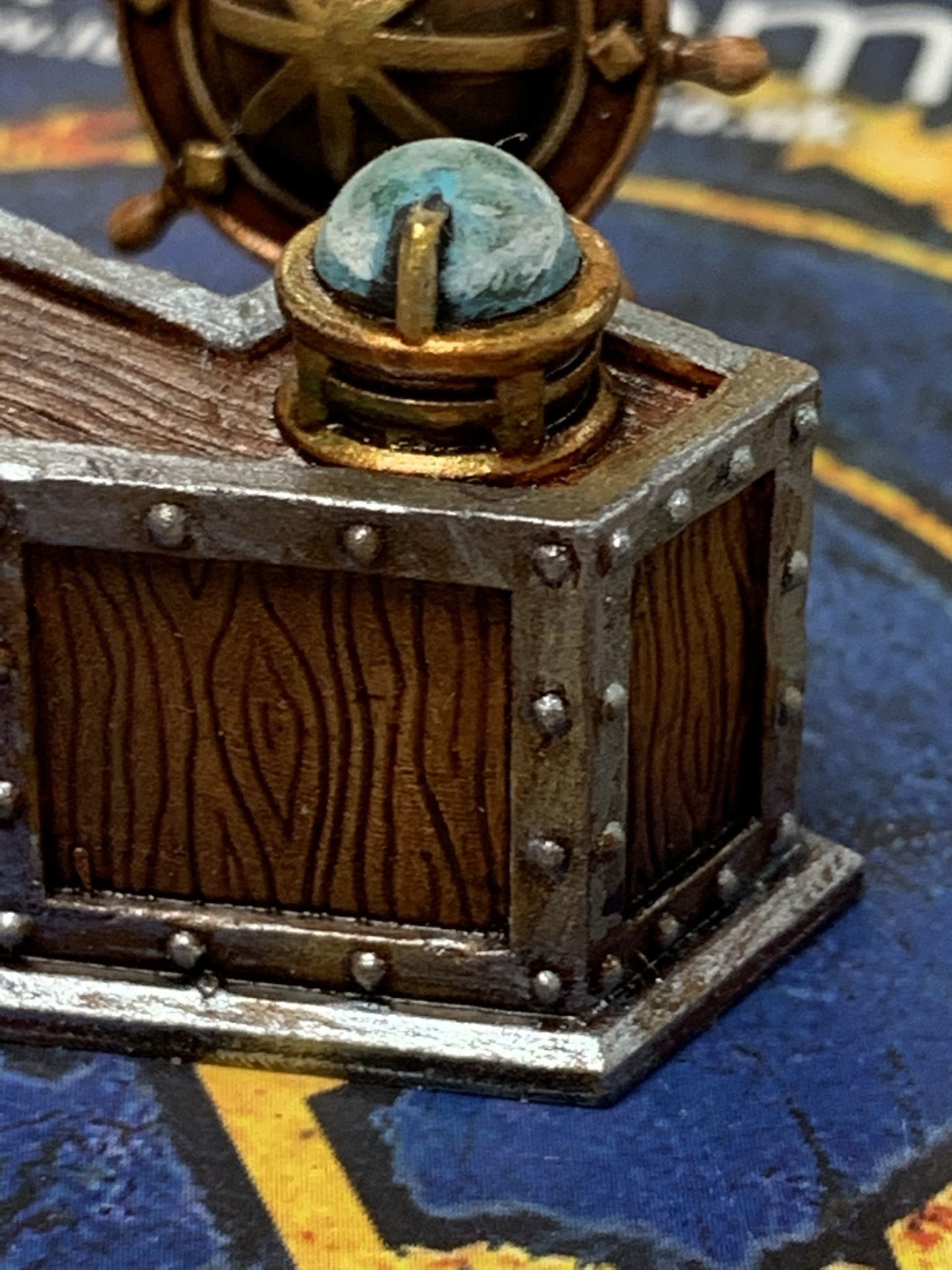 LegendGames Airship Bridge and ships wheel 3D model 3D printable | CGTrader