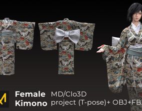 Free Kimono 3D Models | CGTrader