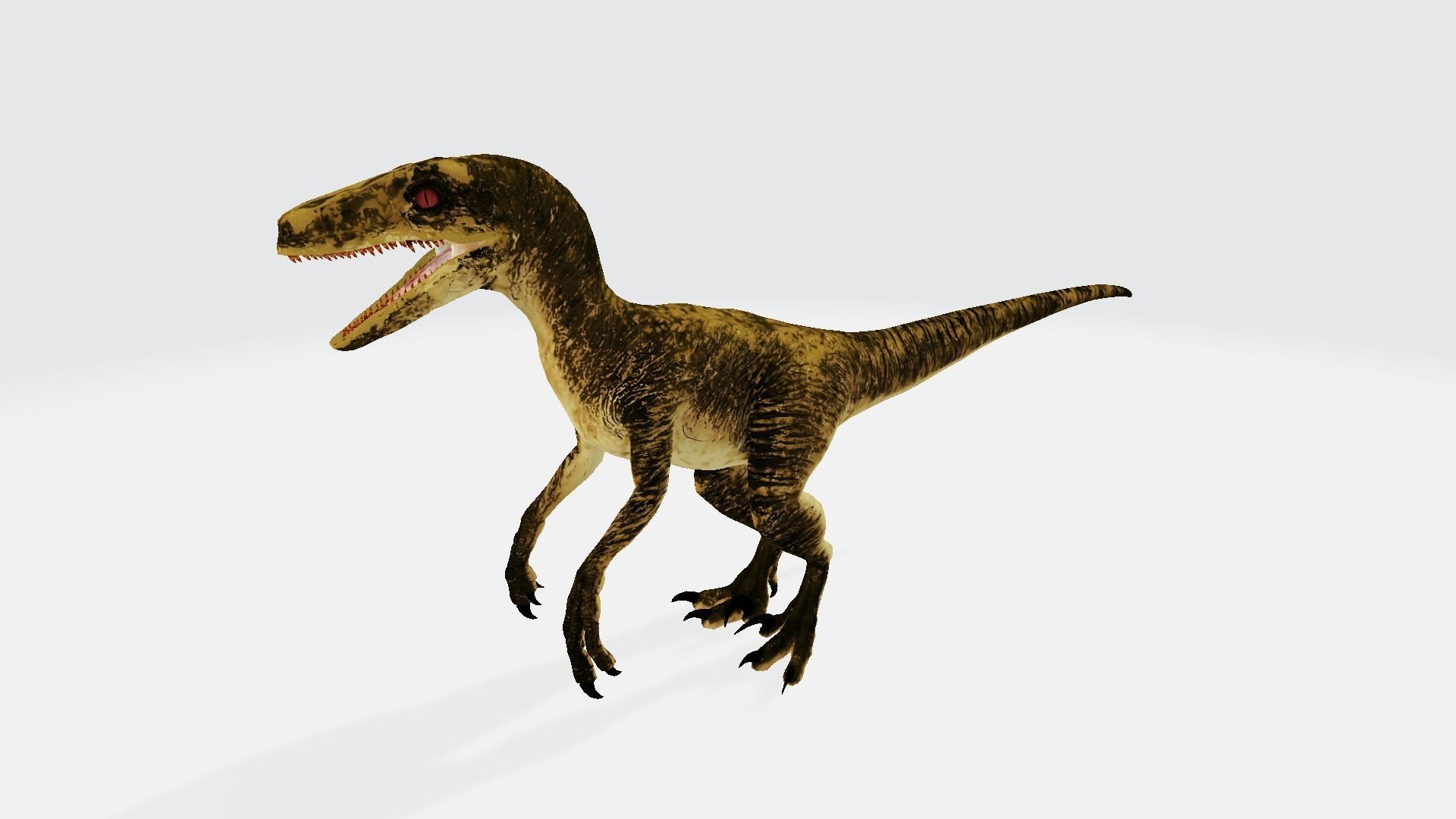 Utahraptor dinosaur 3D model | CGTrader