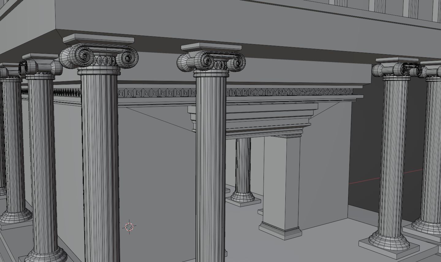 3D model Temple lowpoly VR / AR / low-poly | CGTrader