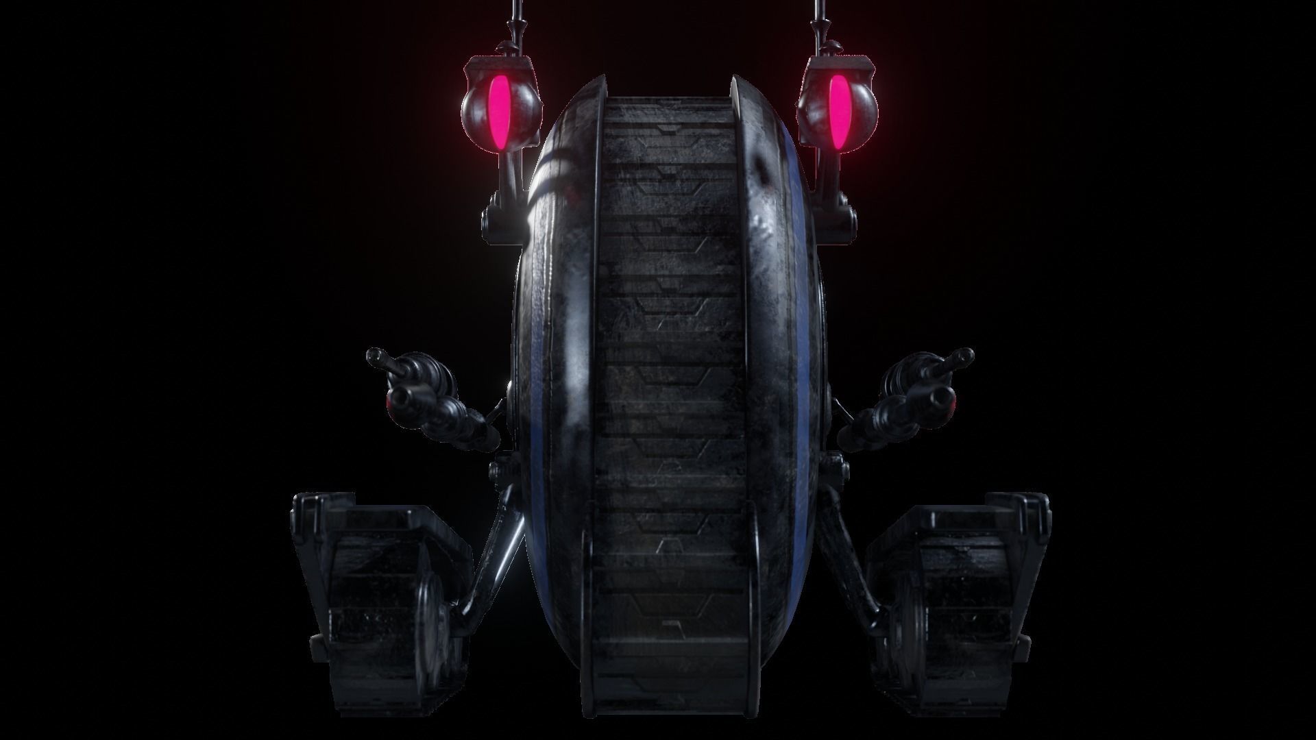 3D model Nr-N99 Persuader Droid tank VR / AR / low-poly | CGTrader