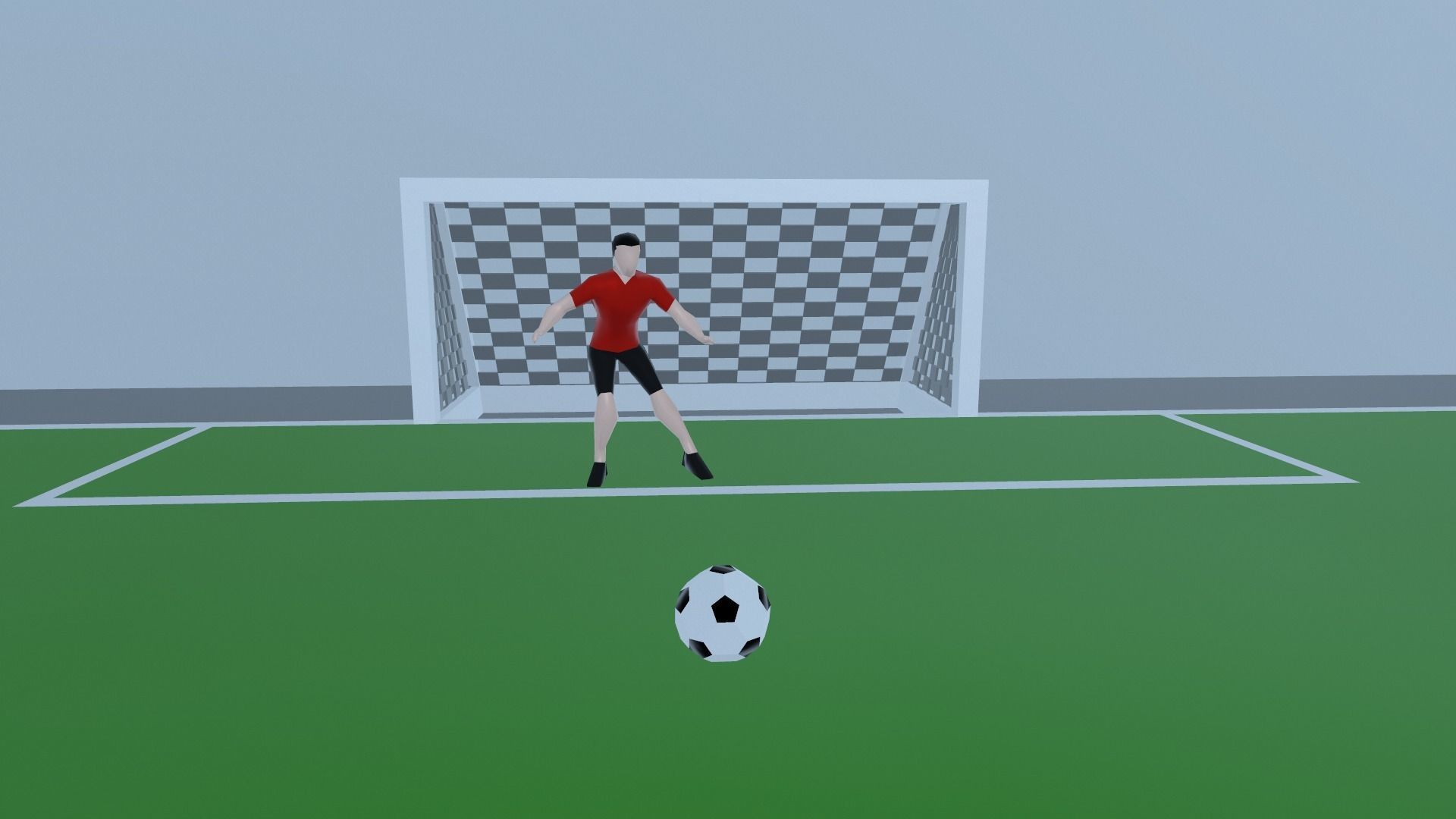 3D model Football Game Assets VR / AR / low-poly | CGTrader