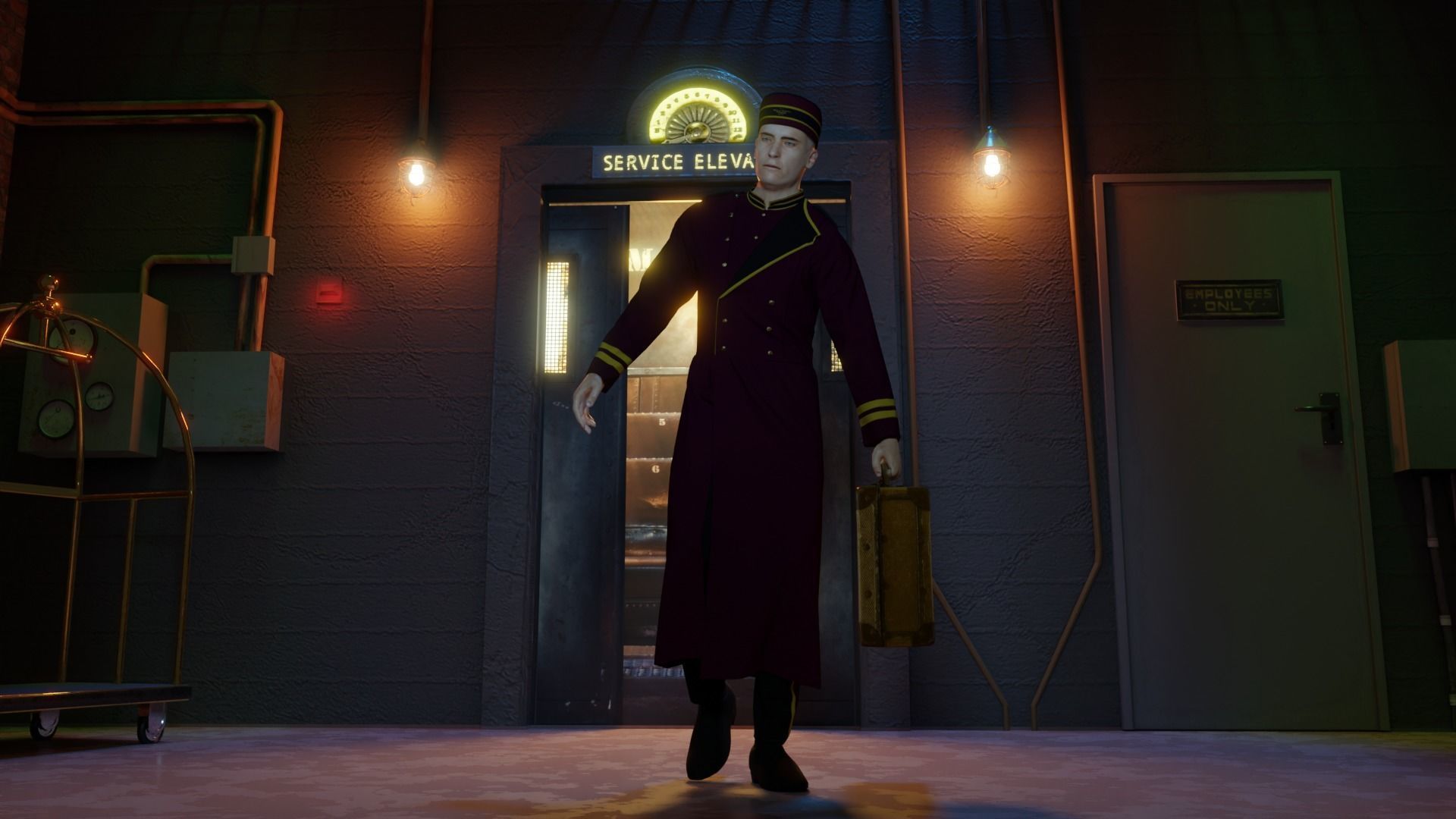 3D blender and Marvelous Designer tower of terror 3D model animated ...