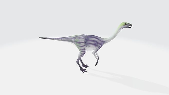 Unaysaurus dinosaur 3D model | CGTrader