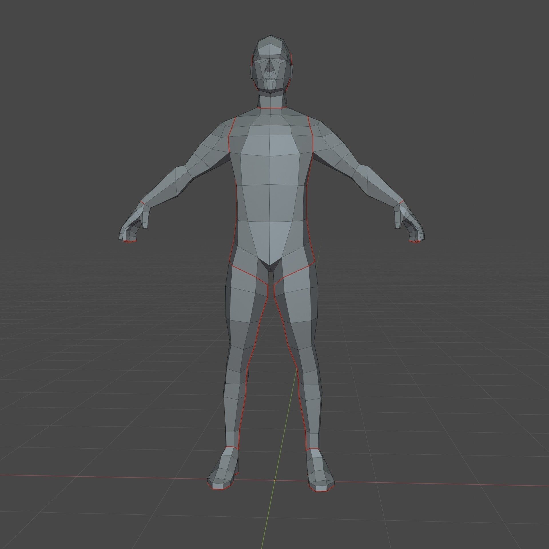 Gladiator Low Poly Stylized Game Ready Character with Bone Pose free VR / AR / low-poly 3D model ...