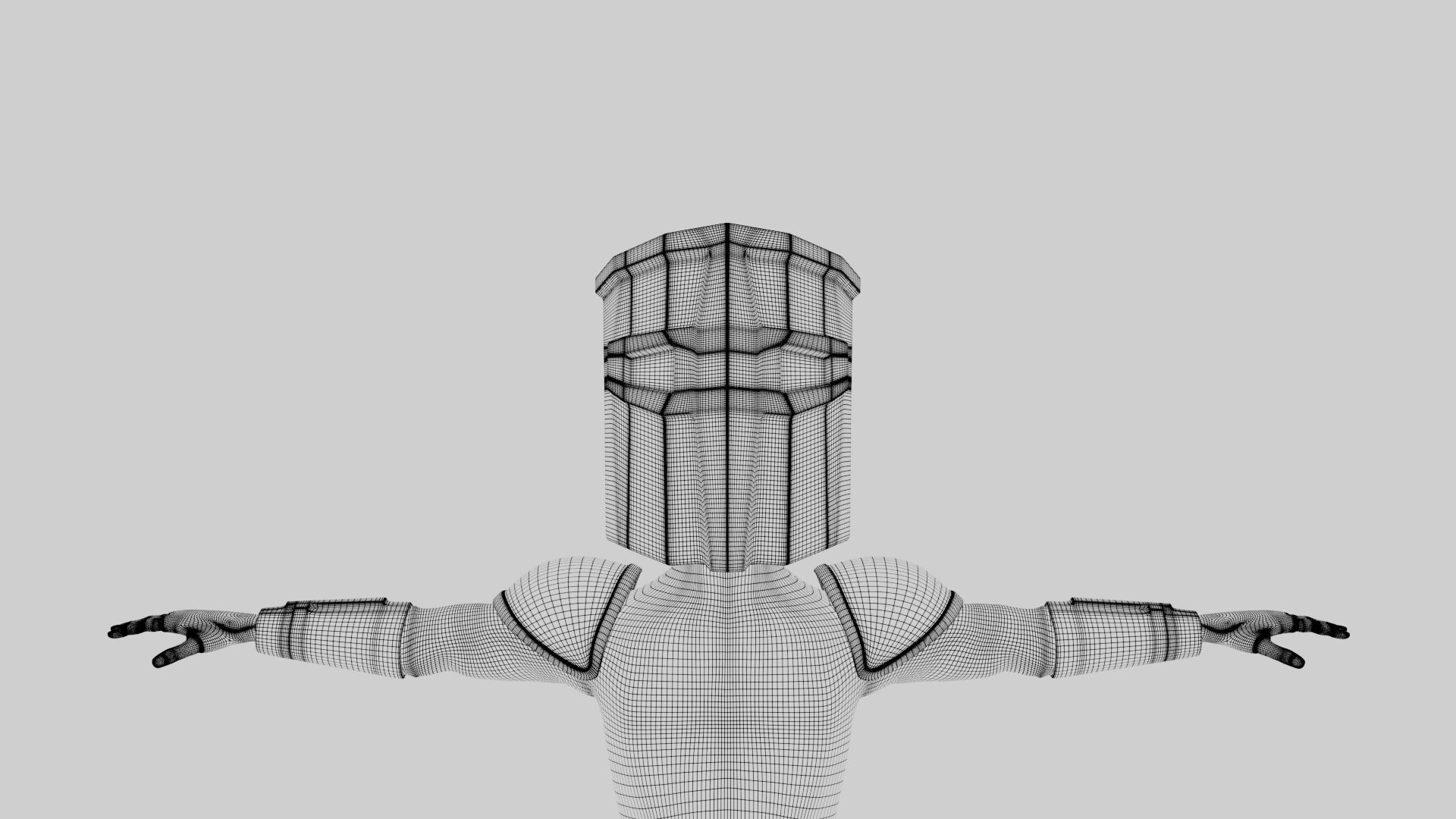 Cartoon Templar Knight 3D model | CGTrader