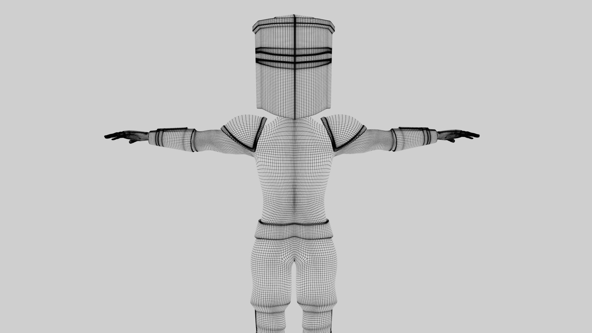 Cartoon Templar Knight 3D model | CGTrader