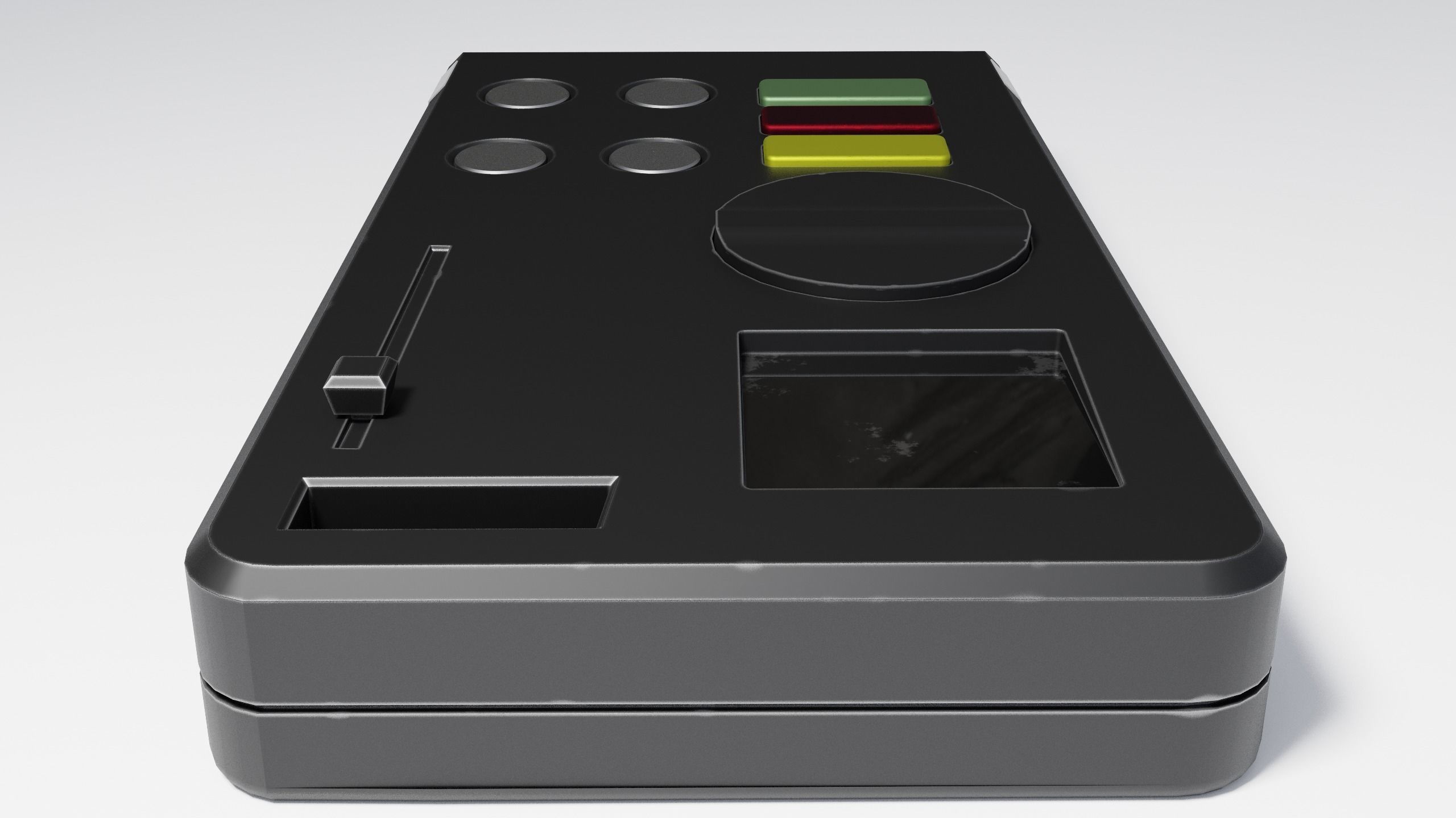 3D model Rusty Sci-Fi remote VR / AR / low-poly | CGTrader