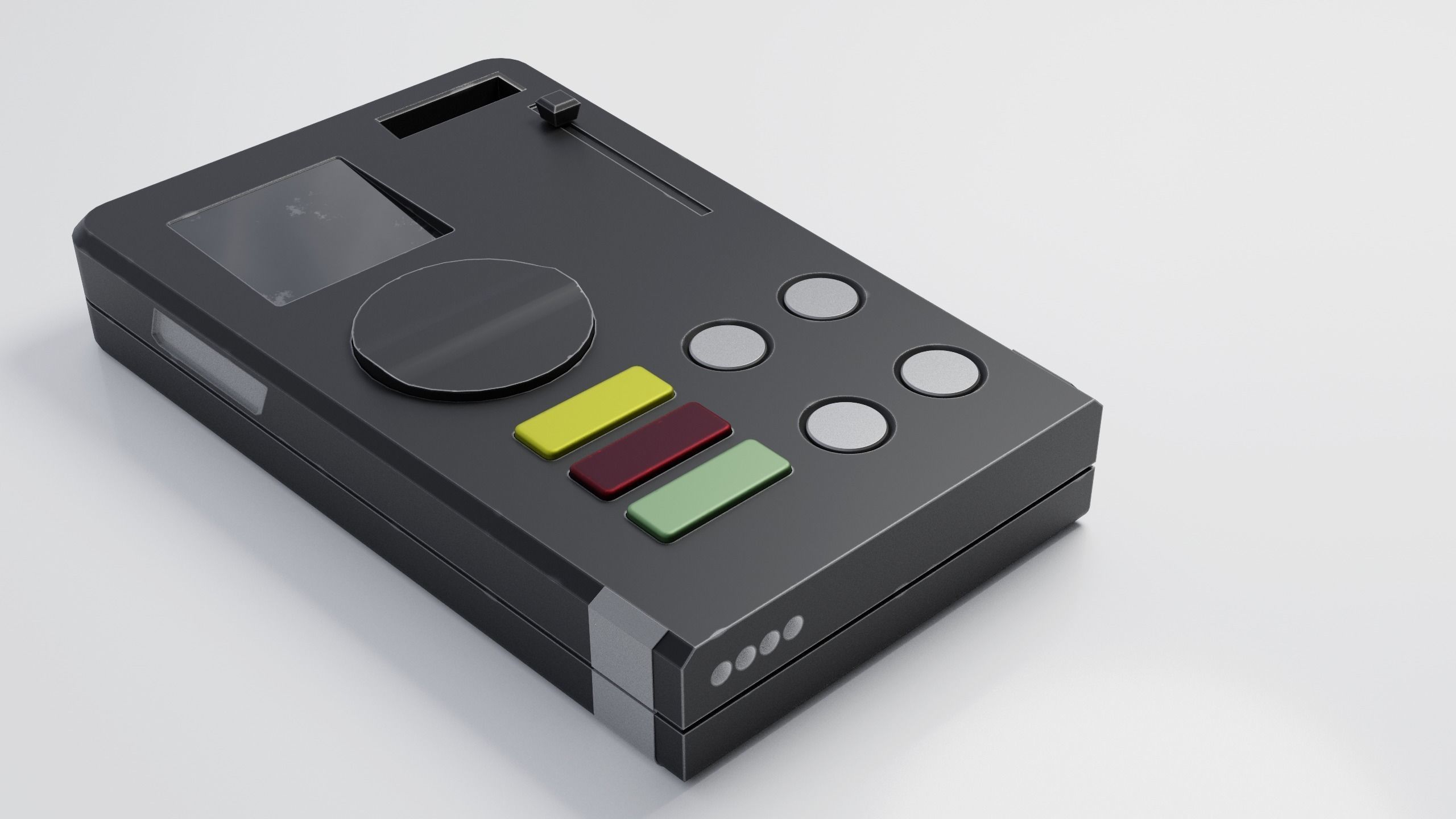 3D model Rusty Sci-Fi remote VR / AR / low-poly | CGTrader