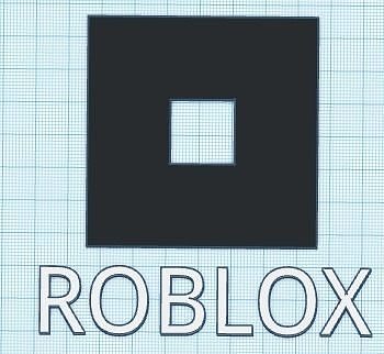 Roblox logo 3D model | CGTrader