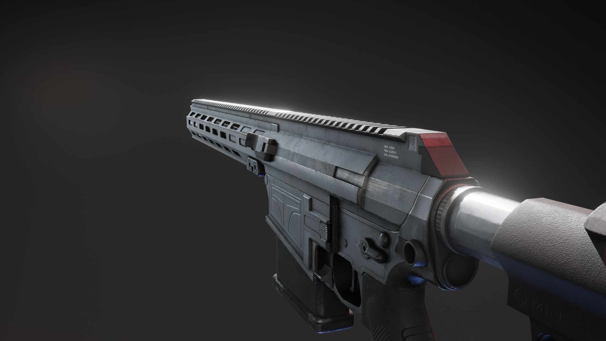 3D model CROM CR-7 500 Blackout VR / AR / low-poly | CGTrader