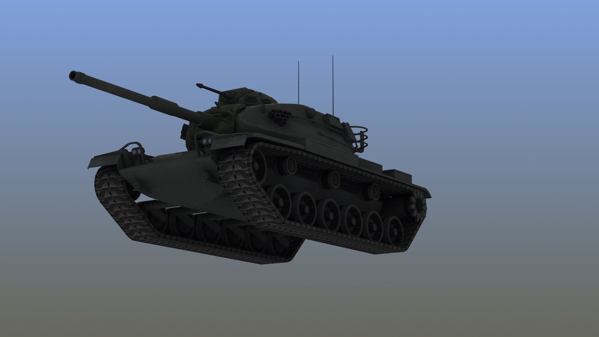 M60A3 Tank 3D model | CGTrader
